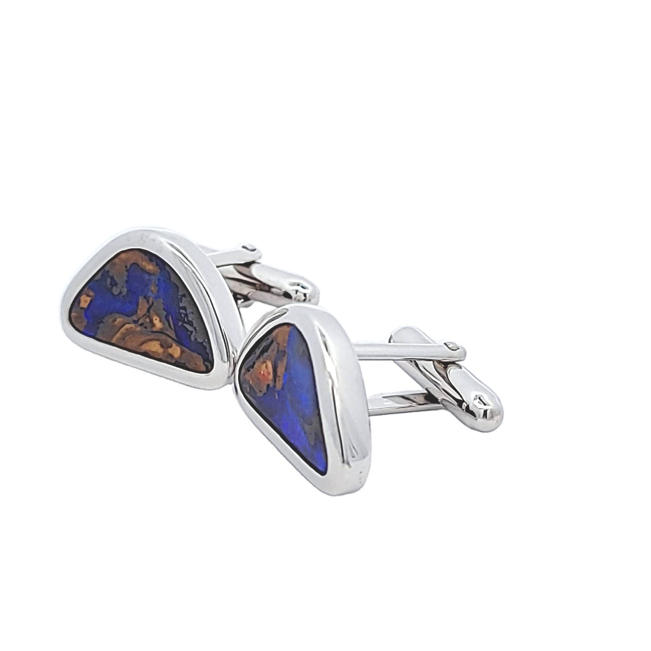 OCEAN REEF CUFFLINKS – The Opal Miner