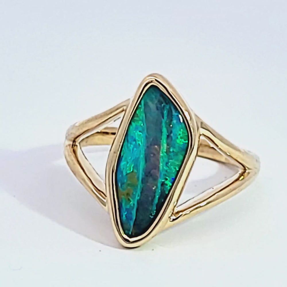 GOLD OPAL RINGS – The Opal Miner