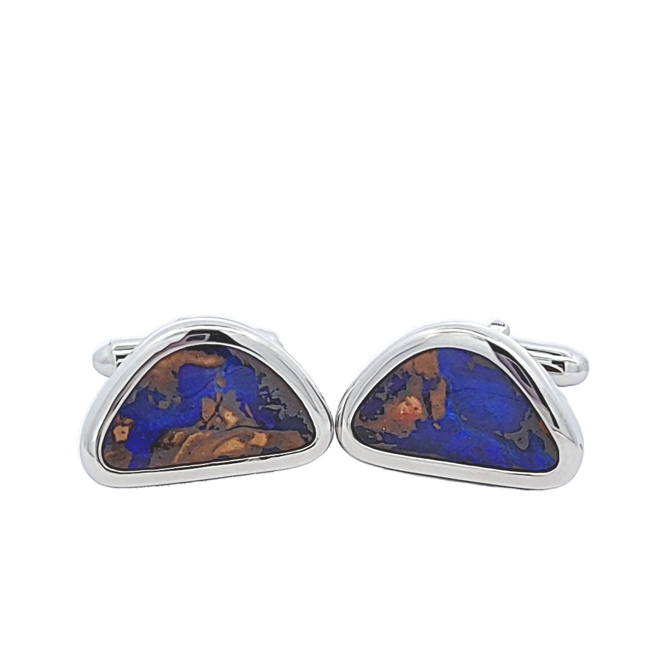 OCEAN REEF CUFFLINKS – The Opal Miner